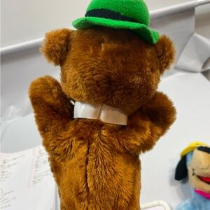 Hanna Barbera | Toys | Vintage Yogi Bear And Huckleberry Hound Dog 98 ...